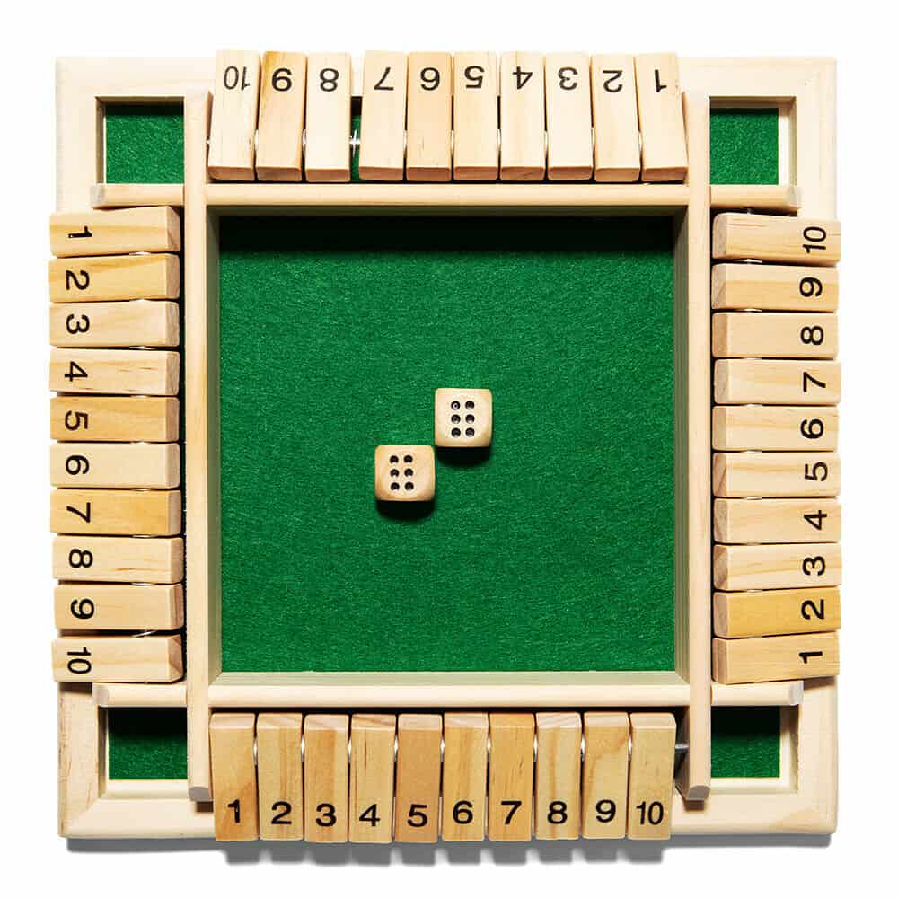 Shut Box Game MessyGame