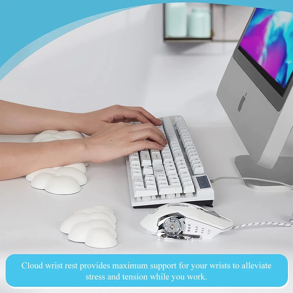 Cloud Keyboard Wrist Rest | MessyGame.com