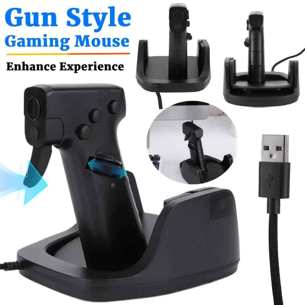 Gaming Gun Mouse | MessyGame.com