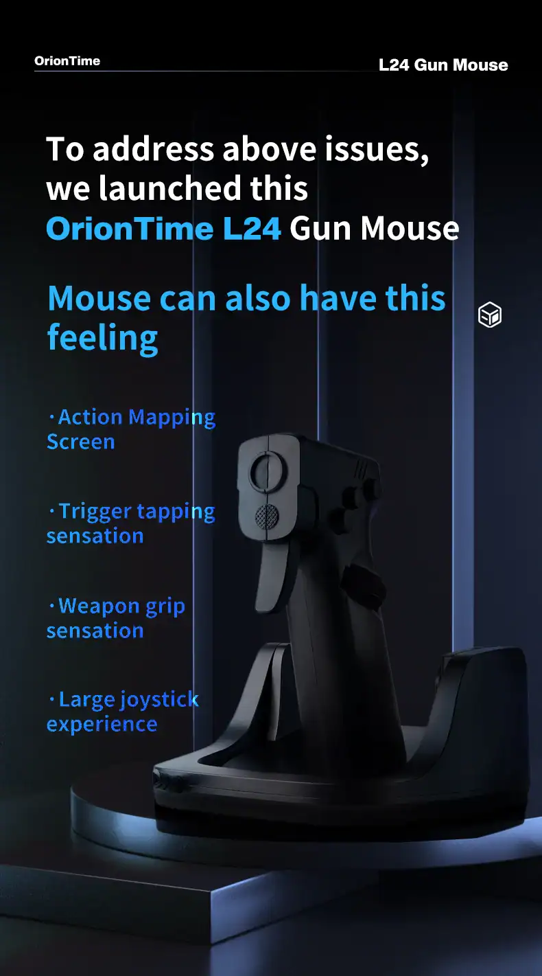 Gaming Gun Mouse | MessyGame.com