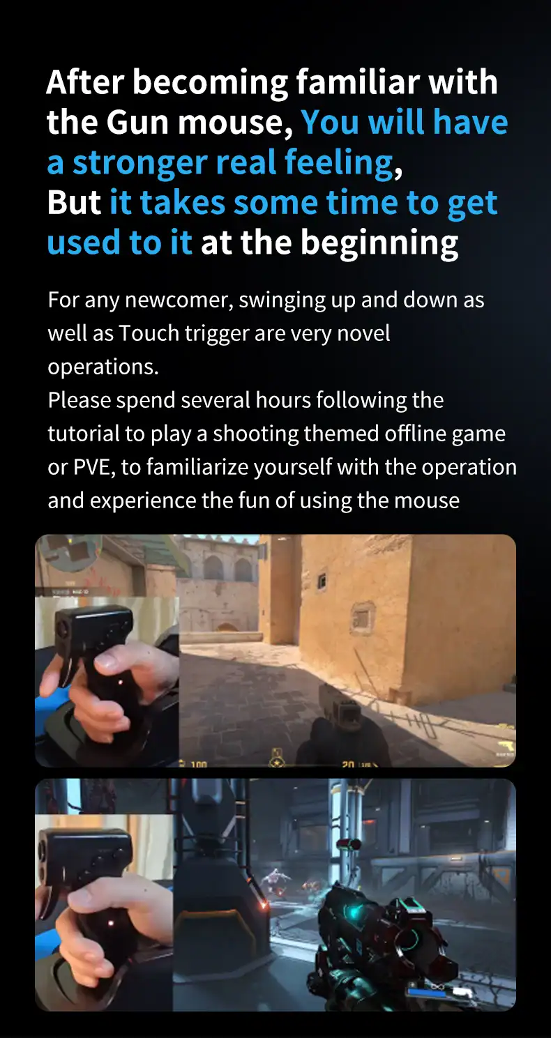 Gaming Gun Mouse | MessyGame.com